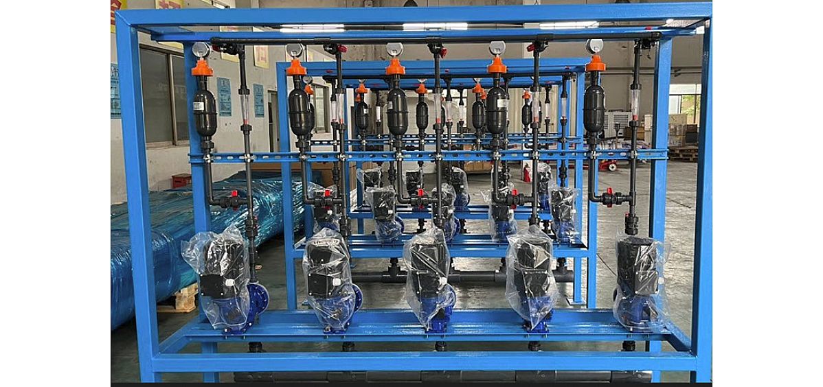 Sistem Dosis Kimia Skid Mount